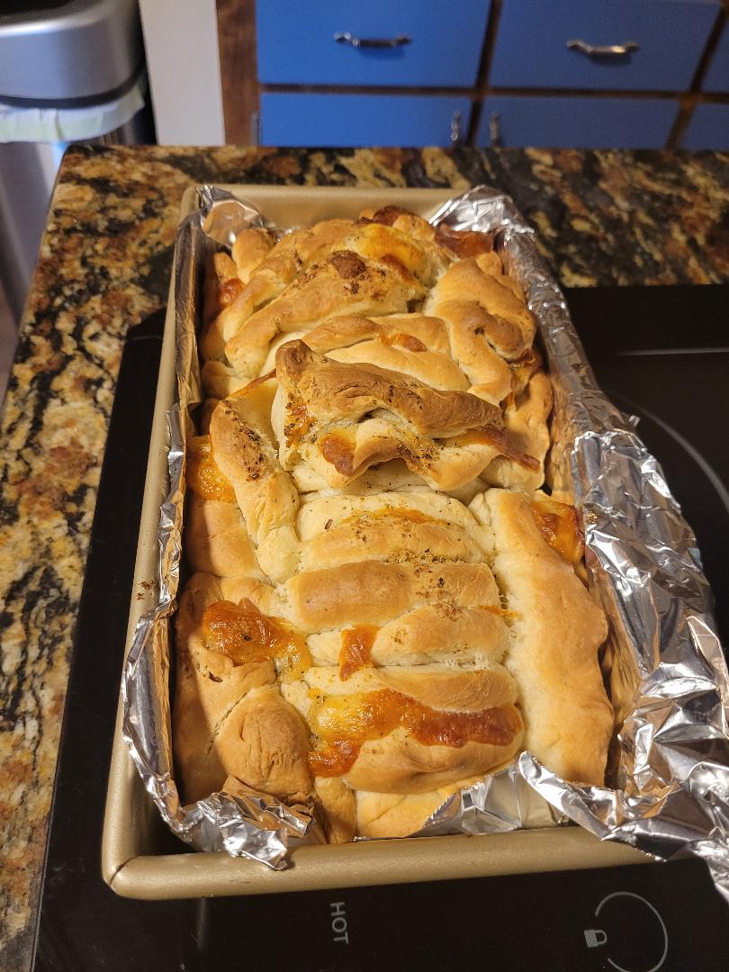 Orgasm-Worthy Pull-Apart Bread – Honey Badger's Kitchen